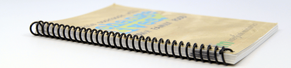 Wire And Spiral Binding Usage